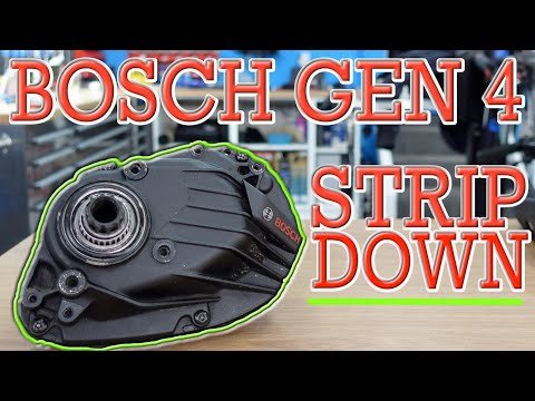 How to Strip down a Bosch GEN 4 E-bike Motor - Ebikes Online