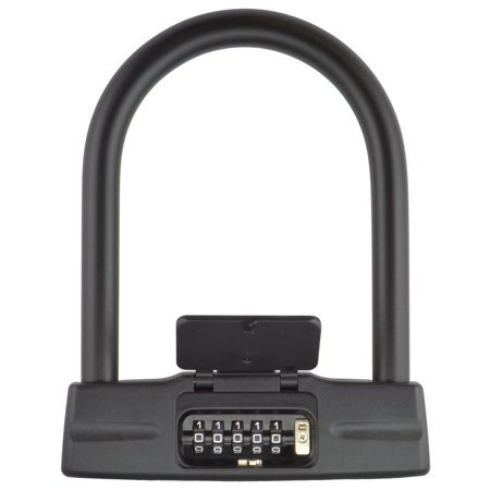 Lumintrail 18mm Heavy Duty 5-Digit Bicycle Bike Combination U-Lock With ...